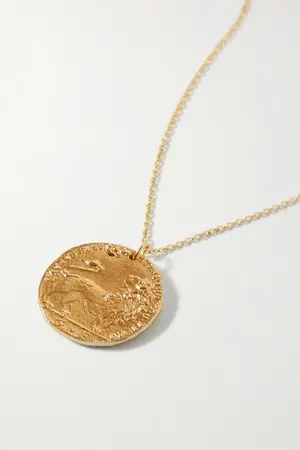 ALIGHIERI Il Leone Medallion Necklace