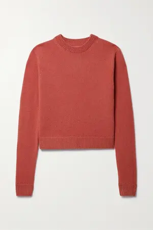THE ELDER STATESMAN Slim-fit Cashmere Sweater