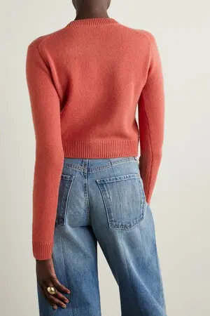 THE ELDER STATESMAN Slim-fit Cashmere Sweater