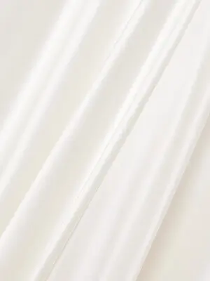 RODARTE Lace-trimmed Silk-satin Gown