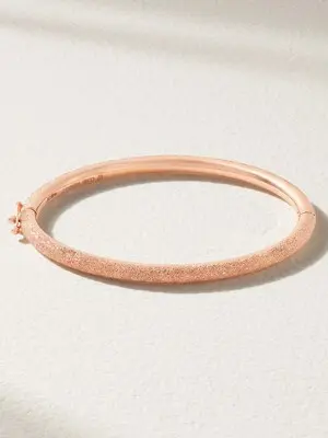 Carolina Bucci 18-karat Rose Florentine Bangle - Gold