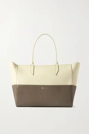 METIER Incognito 36 Two-tone Leather Tote