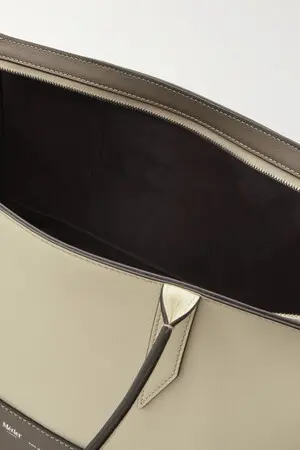 METIER Incognito 36 Two-tone Leather Tote