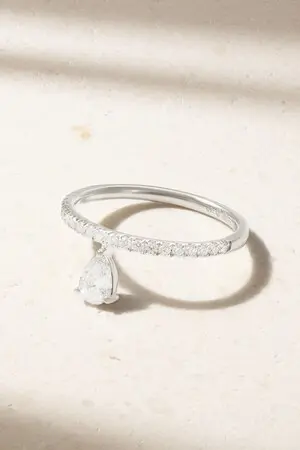 ANITA KO Duchess 18-karat White Diamond Eternity Ring - Gold