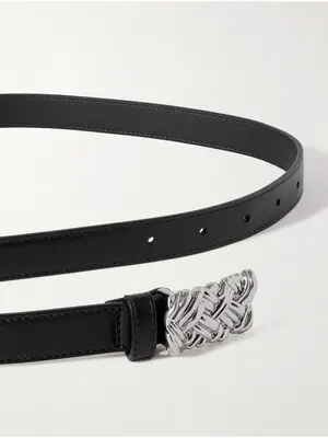 Bottega Veneta Pleat Leather Belt