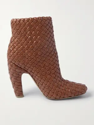 Bottega Veneta Woven Booties