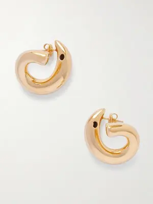 Bottega Veneta Sardine -plated Earrings - Gold