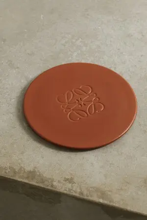 LOEWE PERFUMES Large Ceramic Candle Lid - Brown