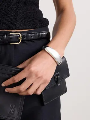 Lié Studio The Emma -plated Cuff - Silver