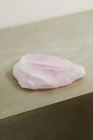Jia Jia Large Rose Quartz Display Tray - Pink