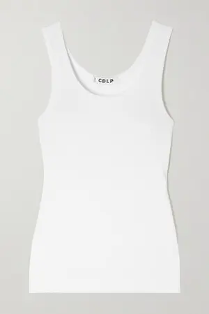 CDLP Net Sustain Ribbed Tencel Lyocell-blend Tank