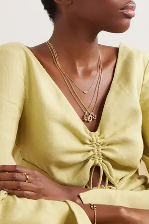 VILTIER Clique 18-karat Diamond Necklace