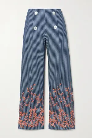 Loretta Caponi Frill Pants For Women
