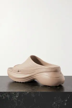 Balenciaga Crocs Pool Perforated Rubber Slides