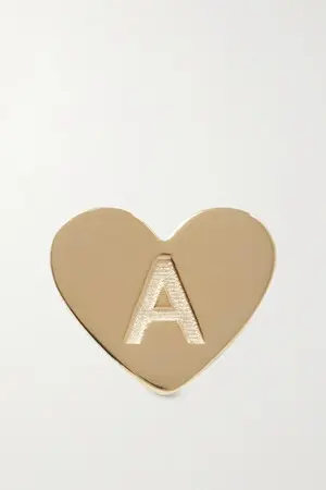 THE M JEWELERS Heart 10-karat Single Stud Earring - Gold