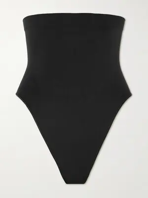 SKIMS Seamless Sculpt High-waisted Thong - Black
