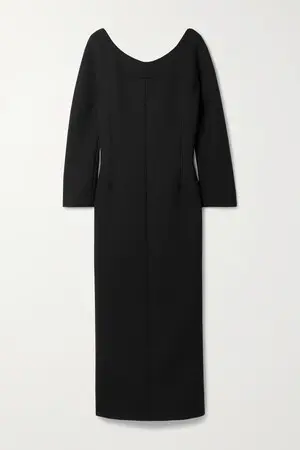 THE ROW Tulip Wool-blend Midi Dress