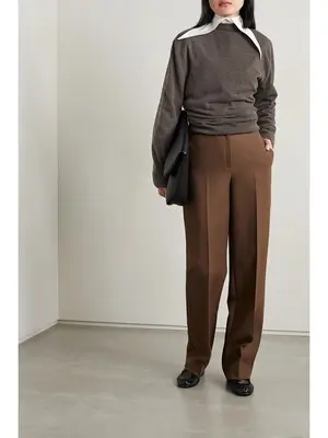 THE ROW Laris Twisted Cashmere Sweater