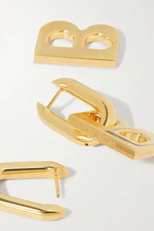 Balenciaga Xl -tone Earrings