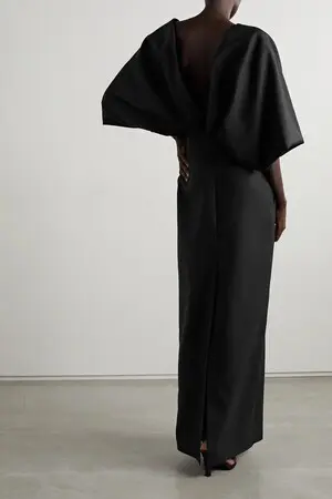 THE ROW Abinhav Wool And Mohair-blend Gown
