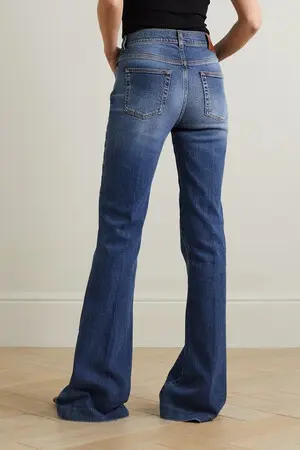 Alexander McQueen High-rise Flared Jeans