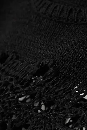 Christopher Esber Crochet-knit Cropped Top