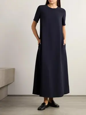 THE ROW Robi Cady Maxi Dress - Blue