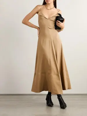 Proenza Schouler Ruby Linen-blend Maxi Dress