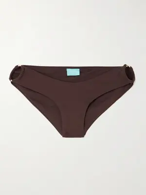 Melissa Odabash Hamburg Bikini Briefs - Brown