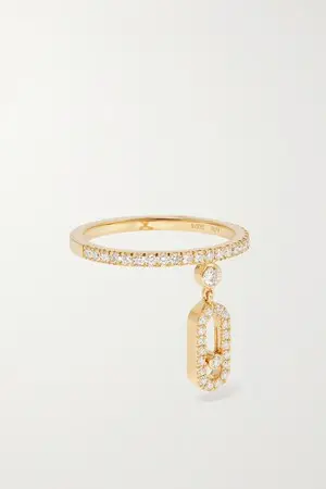 Messika Move Uno Tassel 18-karat Diamond Ring - Gold