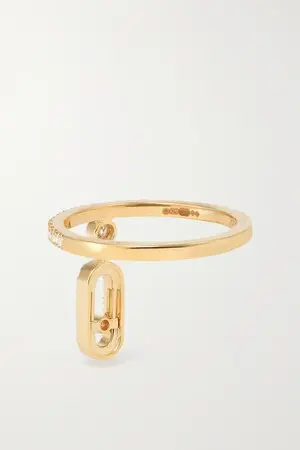 Messika Move Uno Tasseled Diamond 18kt Ring
