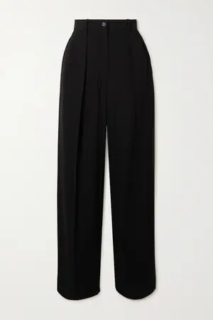 THE ROW Igor Crepe Straight-leg Pants