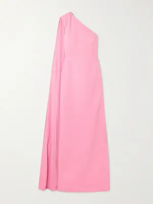 Rebecca Vallance Odetta One-shoulder Gown - Pink