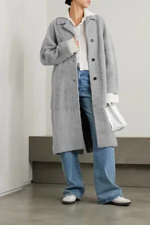 UTZON Cassidy Reversible Shearling Coat