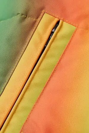 AGR Quilted Ombré Shell Down Vest
