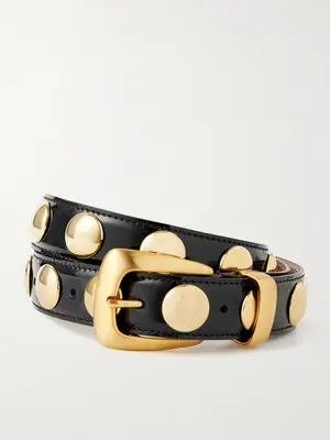 Khaite Benny Patent-leather Belt