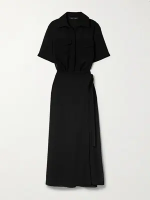 Proenza Schouler Emory Convertible Wrap Maxi Dress - Black