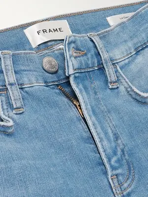 FRAME Le Garcon Cropped Slim Jeans