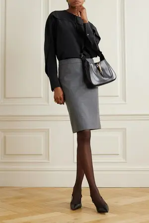 JOSEPH Balard Layered Blouse - Black