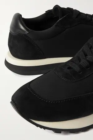 THE ROW Owen Runner Sneakers - Black