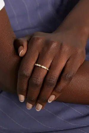 SYDNEY EVAN Evil Eye 14-karat Diamond Ring