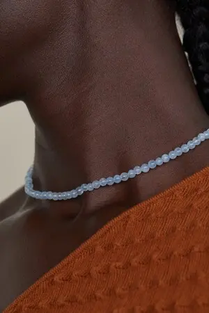 Mateo 14-karat Aquamarine Necklace