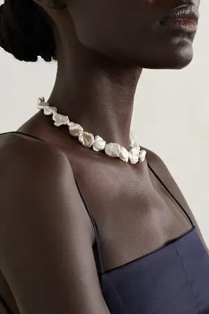 Mateo 14-karat Gold Freshwater Pearl Necklace
