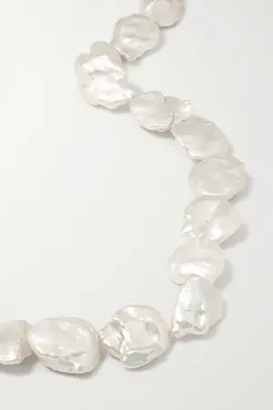 Mateo 14-karat Gold Freshwater Pearl Necklace