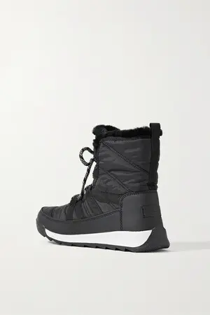 Sorel Whitney Ii Faux Fur-trimmed Ankle Boots