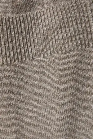 THE ROW Anton Cashmere Wide-leg Pants