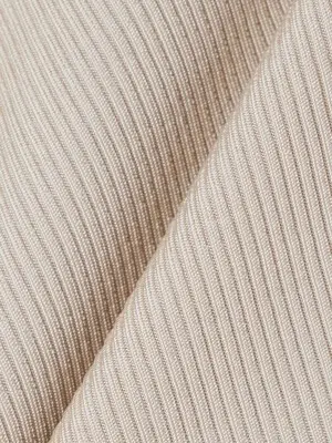 GOLDSIGN Laurel Ribbed-knit Tank - Ecru