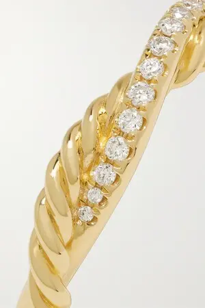 David Yurman Petite Infinity 18-karat Diamond Ring