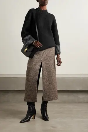 FFORME Net Sustain Harlow Ribbed Cashmere Sweater
