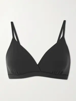 SKIMS Fits Everybody Crossover Bralette - Black